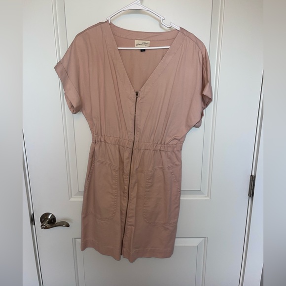 Dresses | Blush Pink Utility Dress | Poshmark